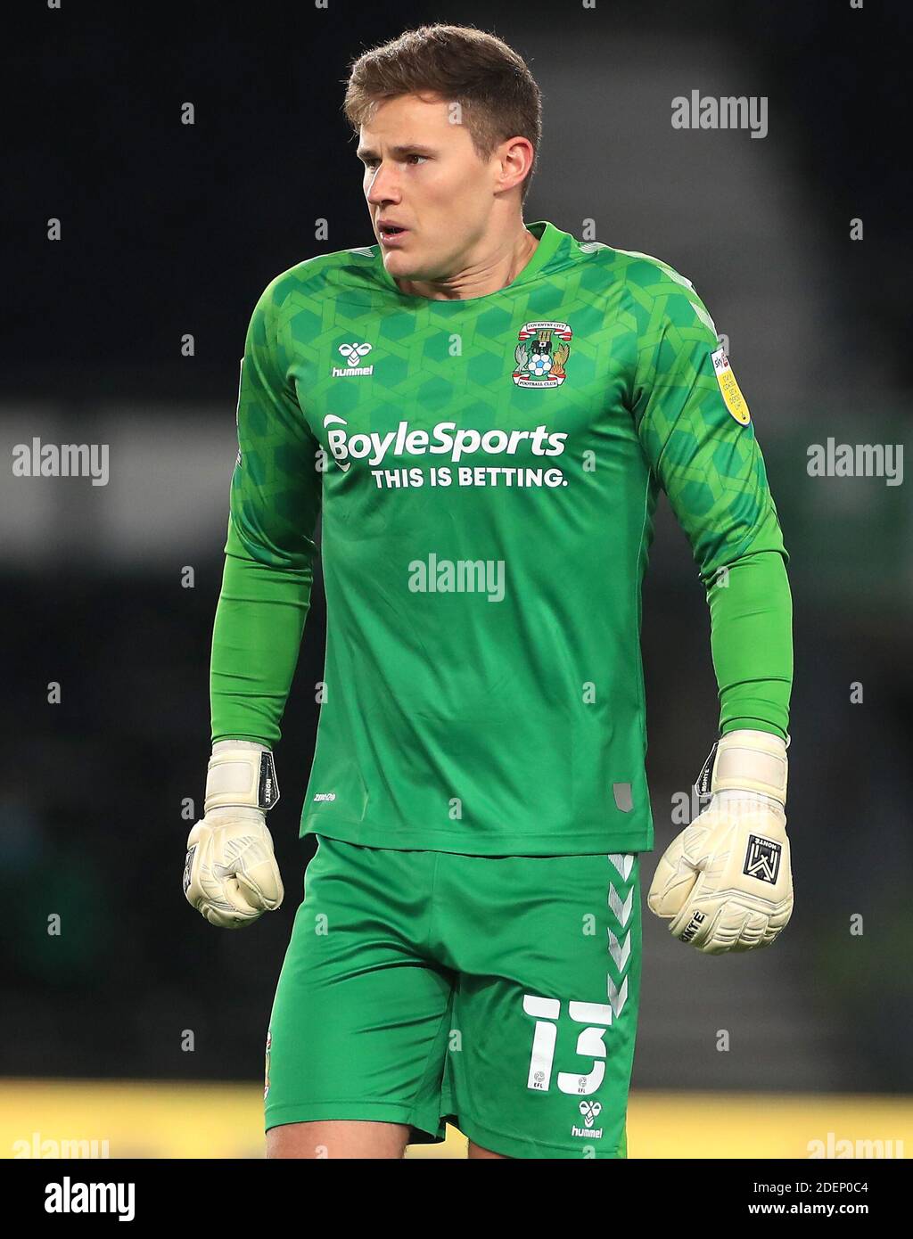 Coventry City Goalkeeper Ben Wilson During The Sky Bet Championship