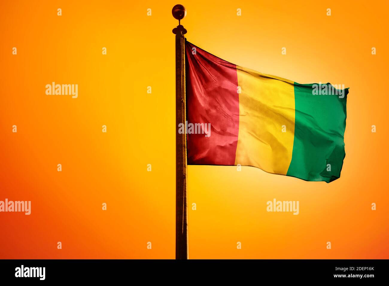 European union guinea flags hi-res stock photography and images - Alamy