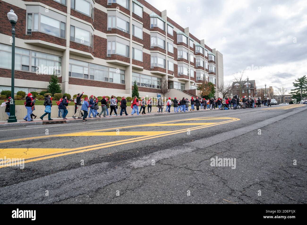 New Rochelle, NY - December 1, 2020: Nurses of Montefiore New Rochelle ...
