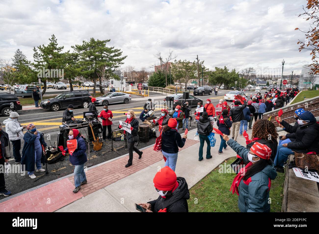 New Rochelle, NY - December 1, 2020: Nurses of Montefiore New Rochelle ...