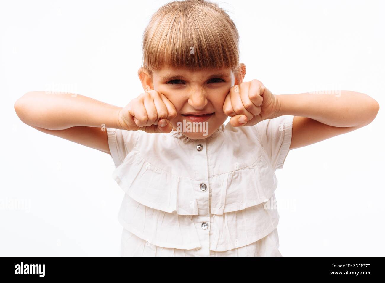 Crying In Ear Fingers