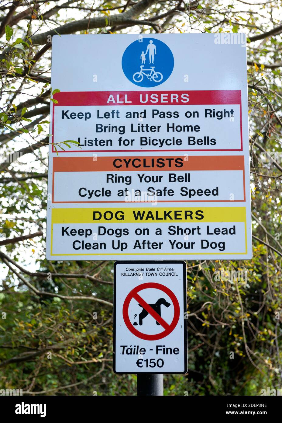 Park rules notice hi-res stock photography and images - Alamy