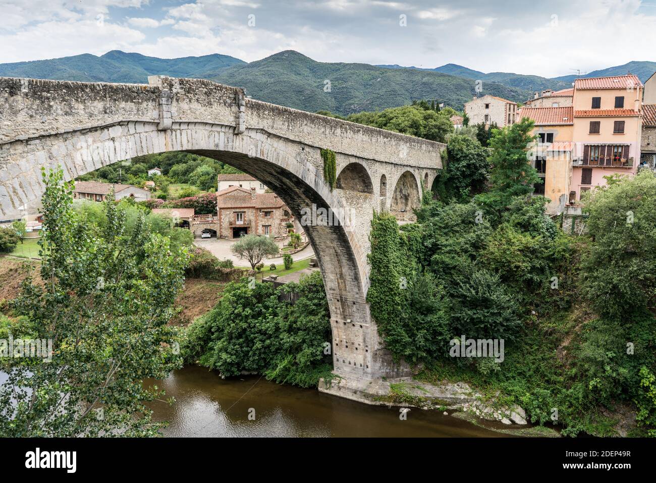 Pont du Diable, Ceret, France, Europe Stock Photo - Alamy