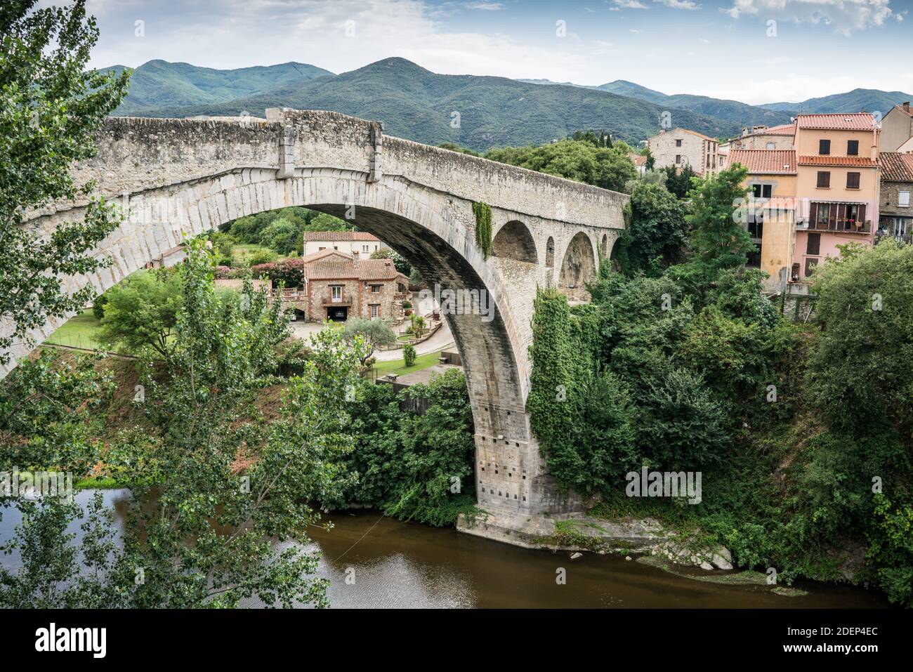 Pont du Diable, Ceret, France, Europe Stock Photo - Alamy