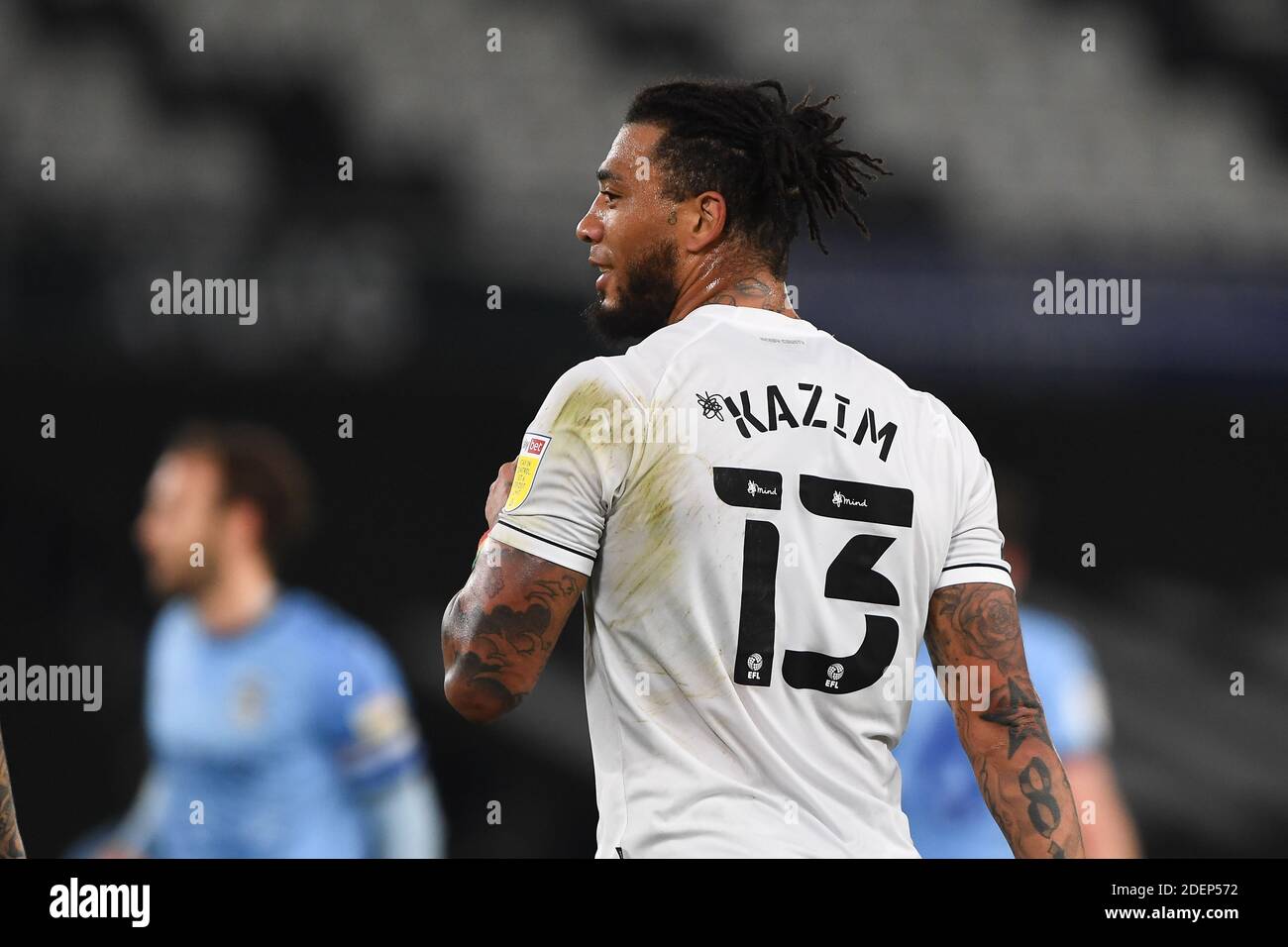DERBY, ENGLAND. DECEMBER 1ST Colin Kazim-Richards of Derby County ...