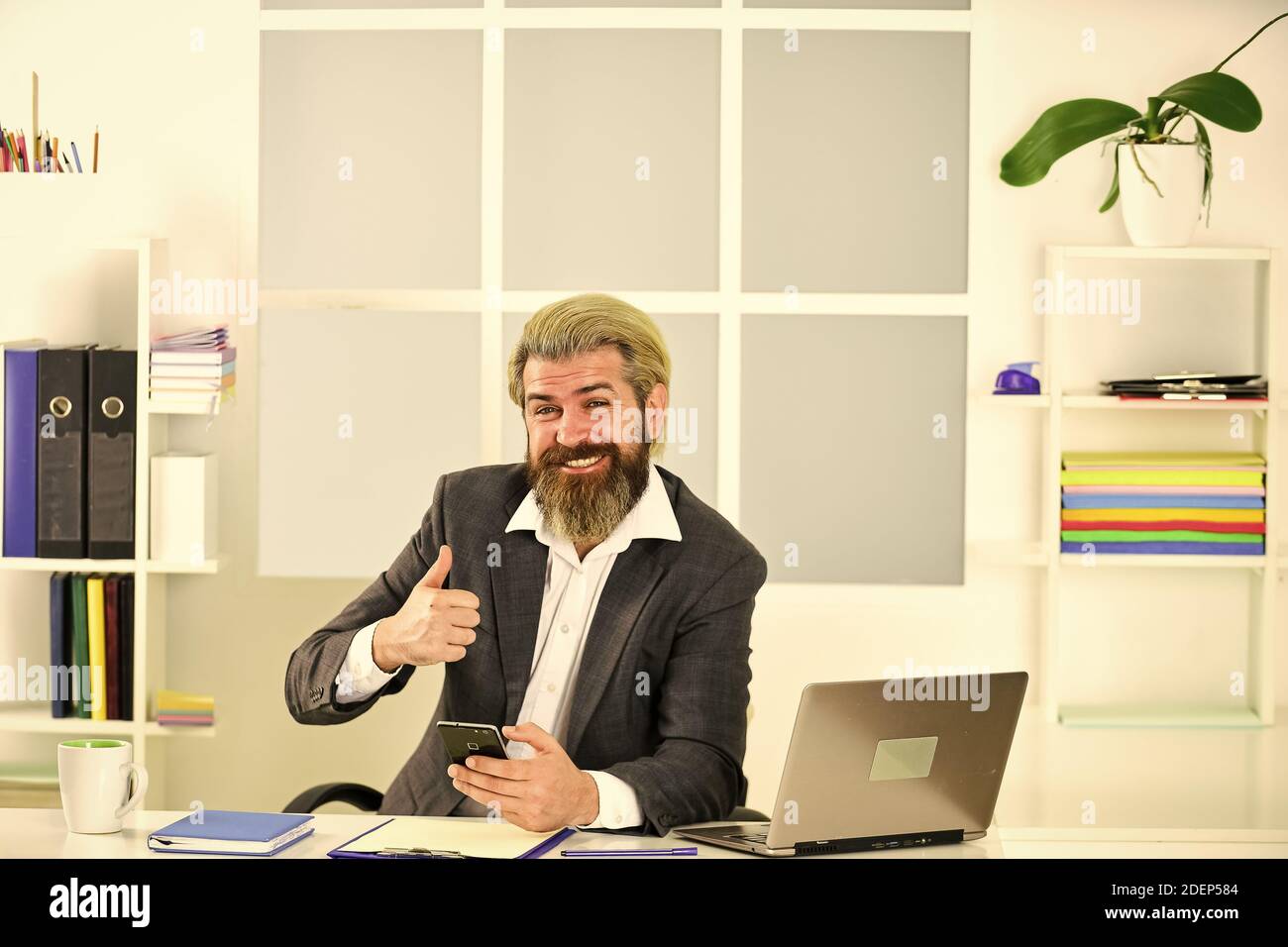 Stock market. Office staff concept. Office routine. Businessman in ...