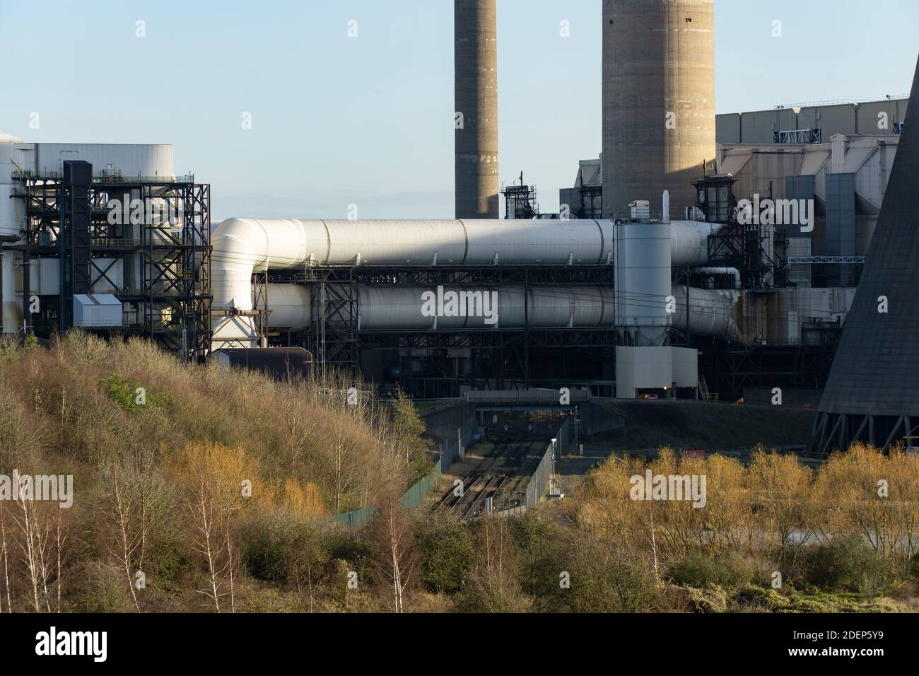 Power station complex example Stock Photo - Alamy