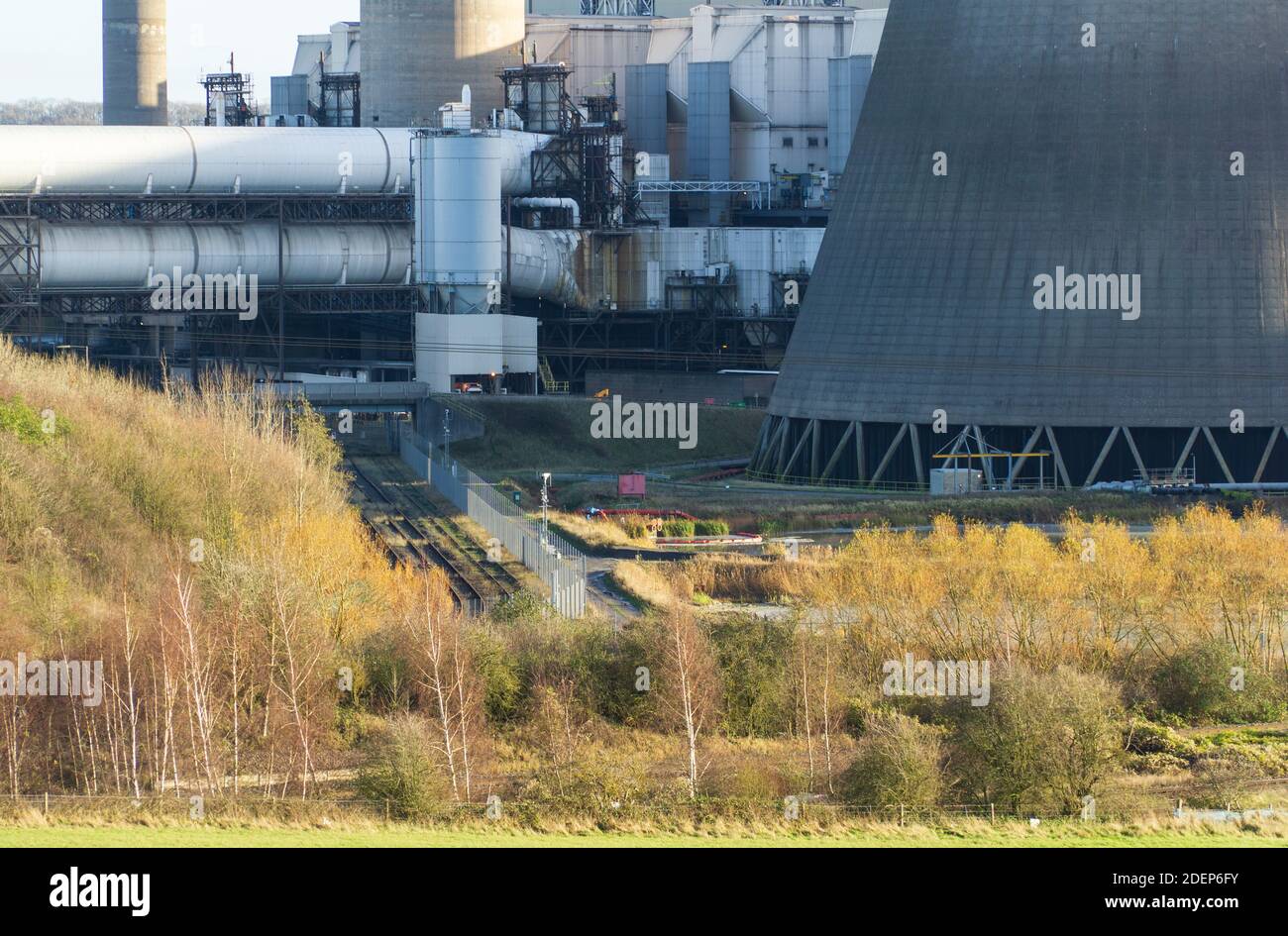 Power station complex example Stock Photo - Alamy
