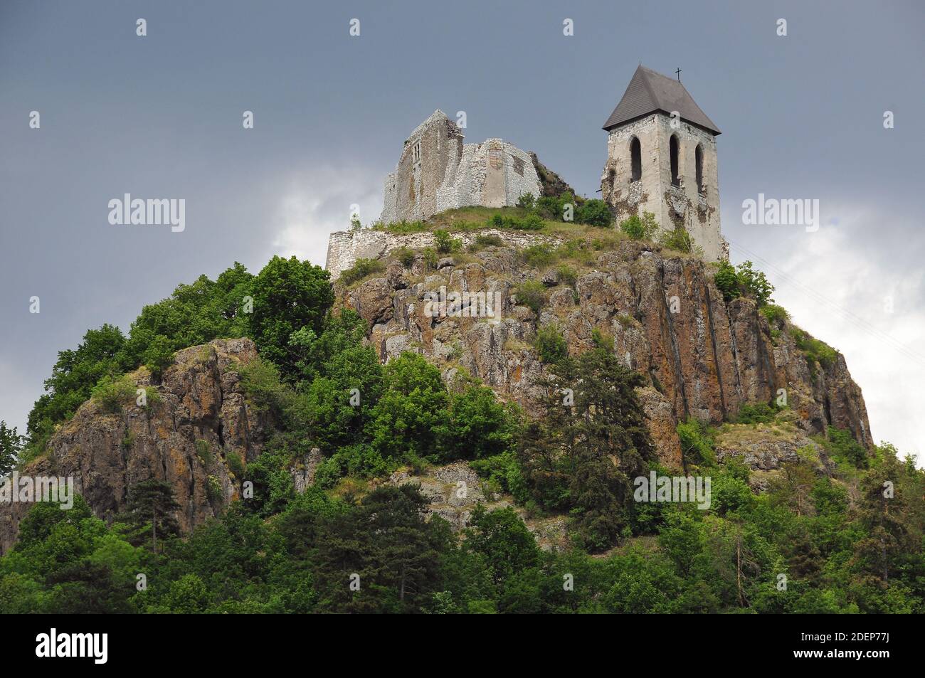 medieval füzéri castle, Füzér, Zemplén Mountains, Borsod-Abaúj-Zemplén ...
