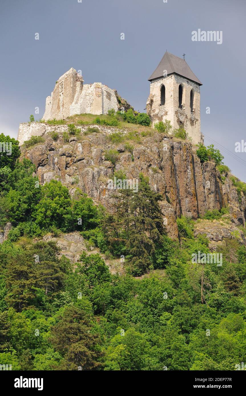 medieval füzéri castle, Füzér, Zemplén Mountains, Borsod-Abaúj-Zemplén ...