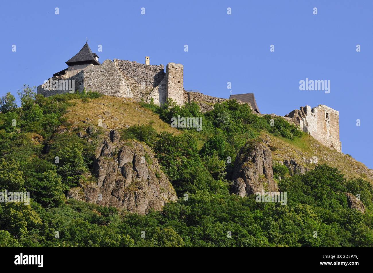 medieval füzéri castle, Füzér, Zemplén Mountains, Borsod-Abaúj-Zemplén ...