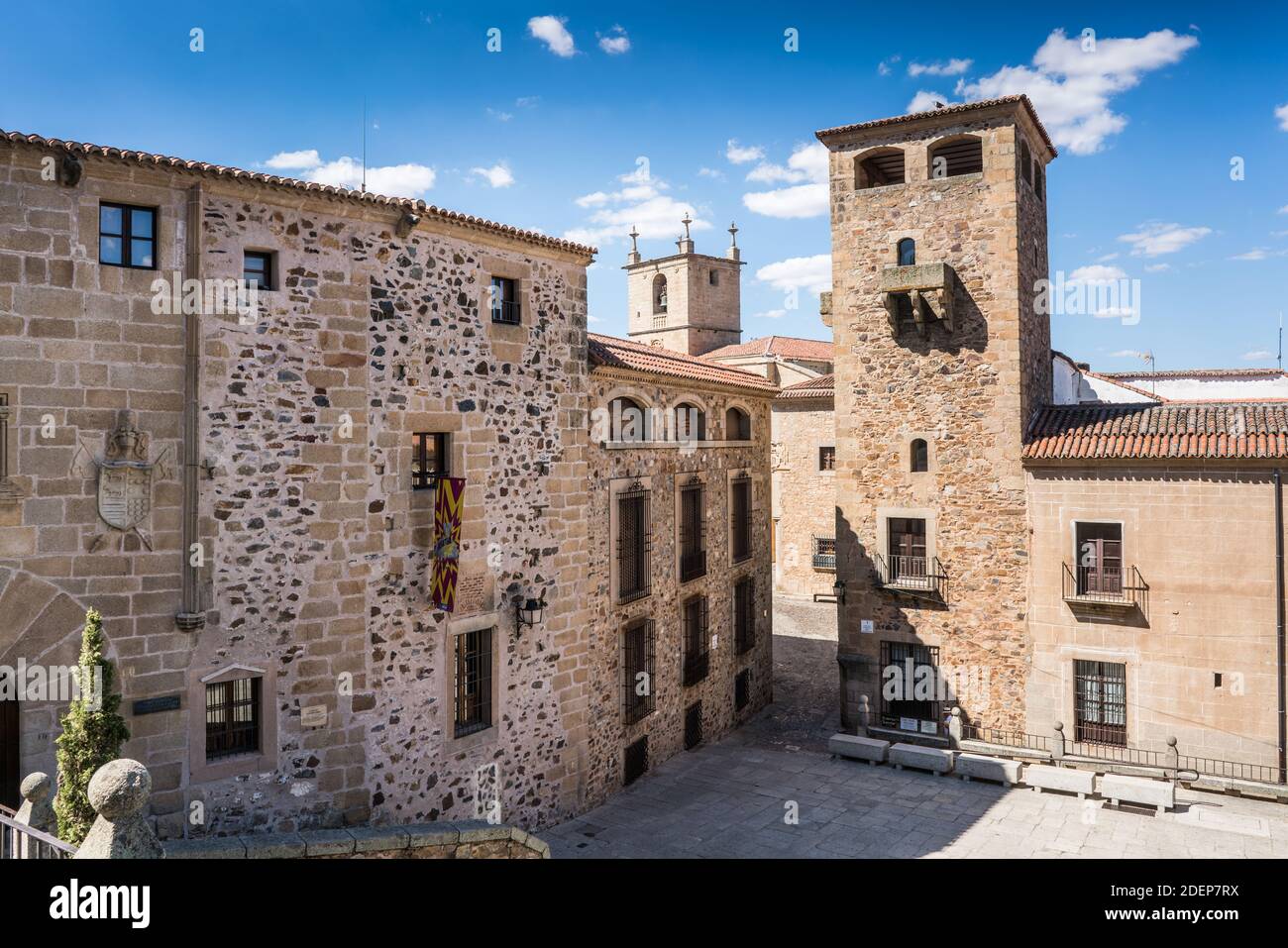 Caceres monumental complex hi-res stock photography and images - Alamy