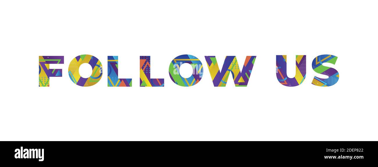 Following written Stock Vector Images - Alamy