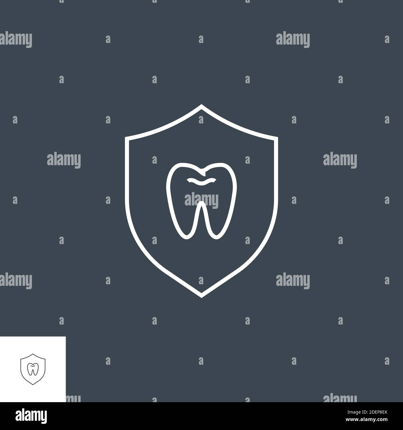 Teeth Protection Icon Stock Vector Image & Art - Alamy