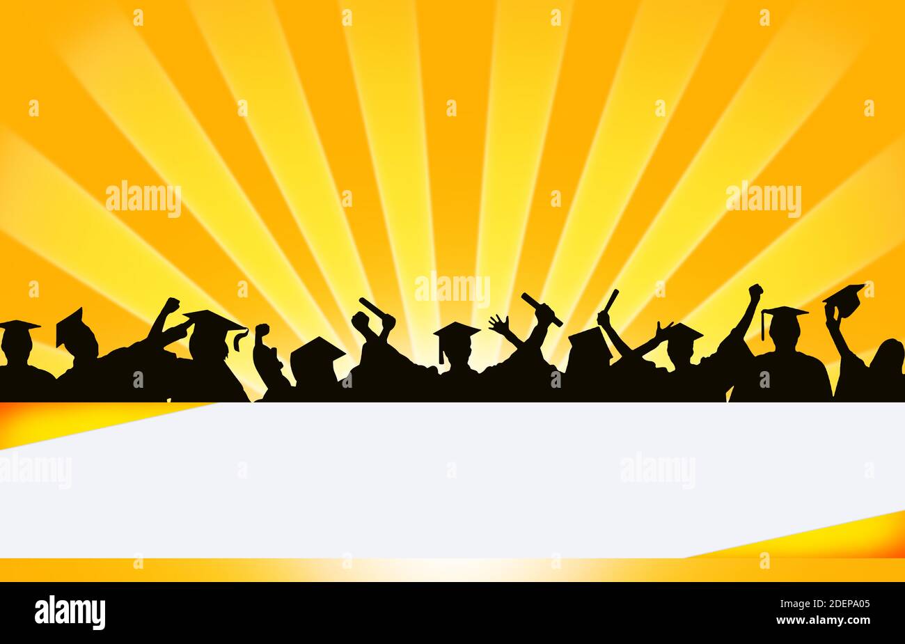 Graduation Celebration university students background Stock Photo - Alamy