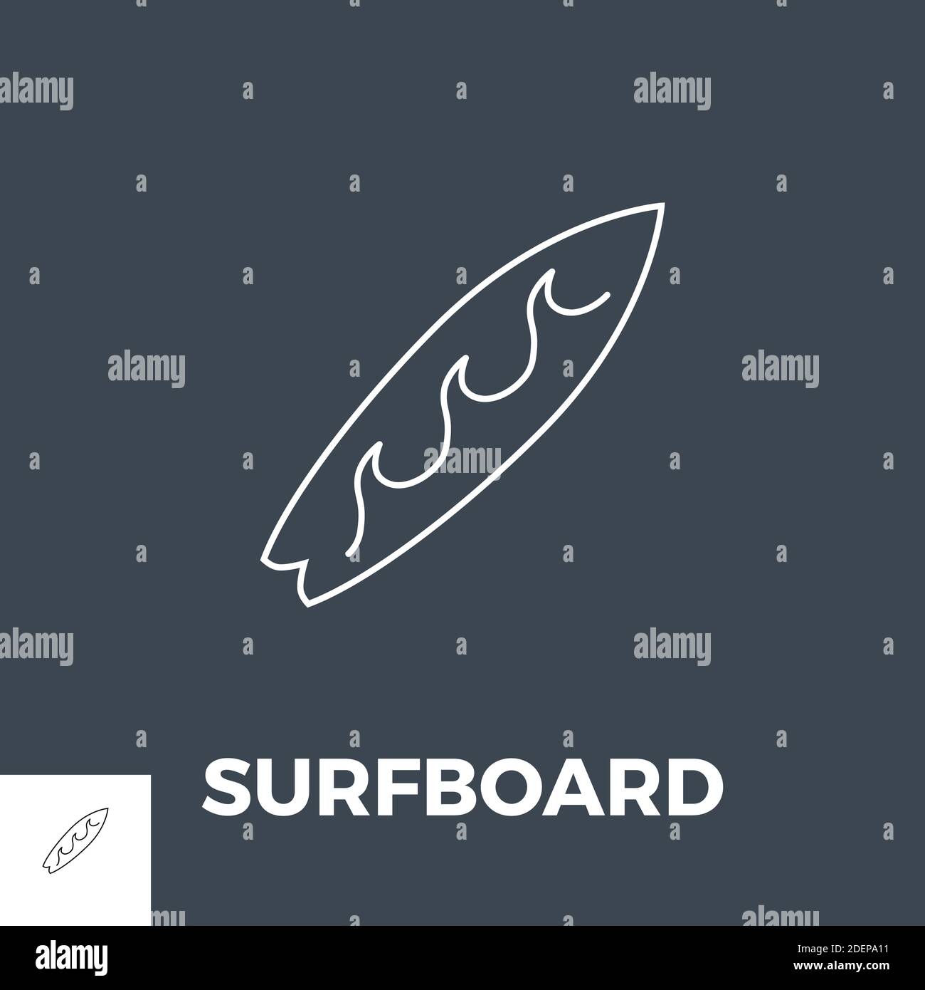 Surfboards on beach surfing Stock Vector Images - Alamy