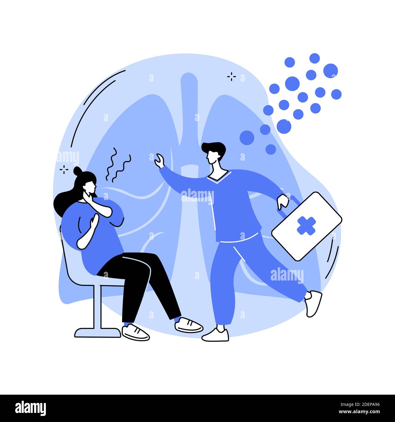 Anaphylaxis abstract concept vector illustration Stock Vector Image ...