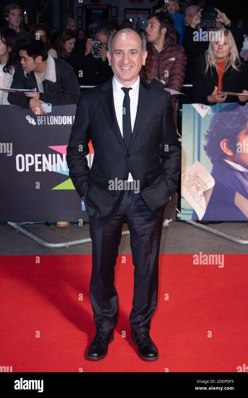 Armando Iannucci attending The Personal History Of David Copperfield ...