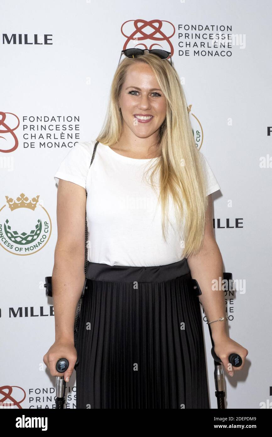 Caroline Mohr attends the draw of the teams for the "Princess Of Monaco ...
