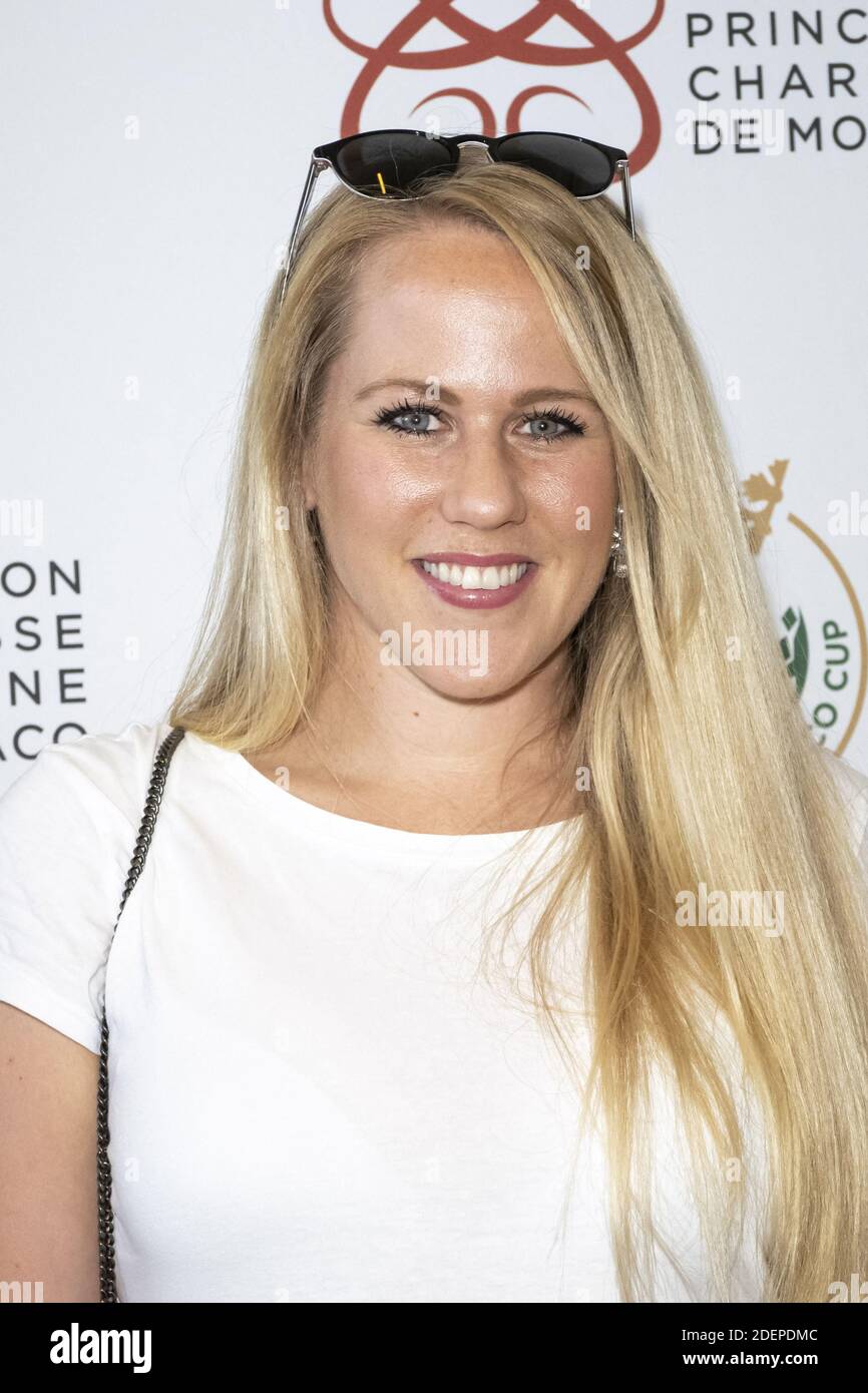 Caroline Mohr attends the draw of the teams for the "Princess Of Monaco ...