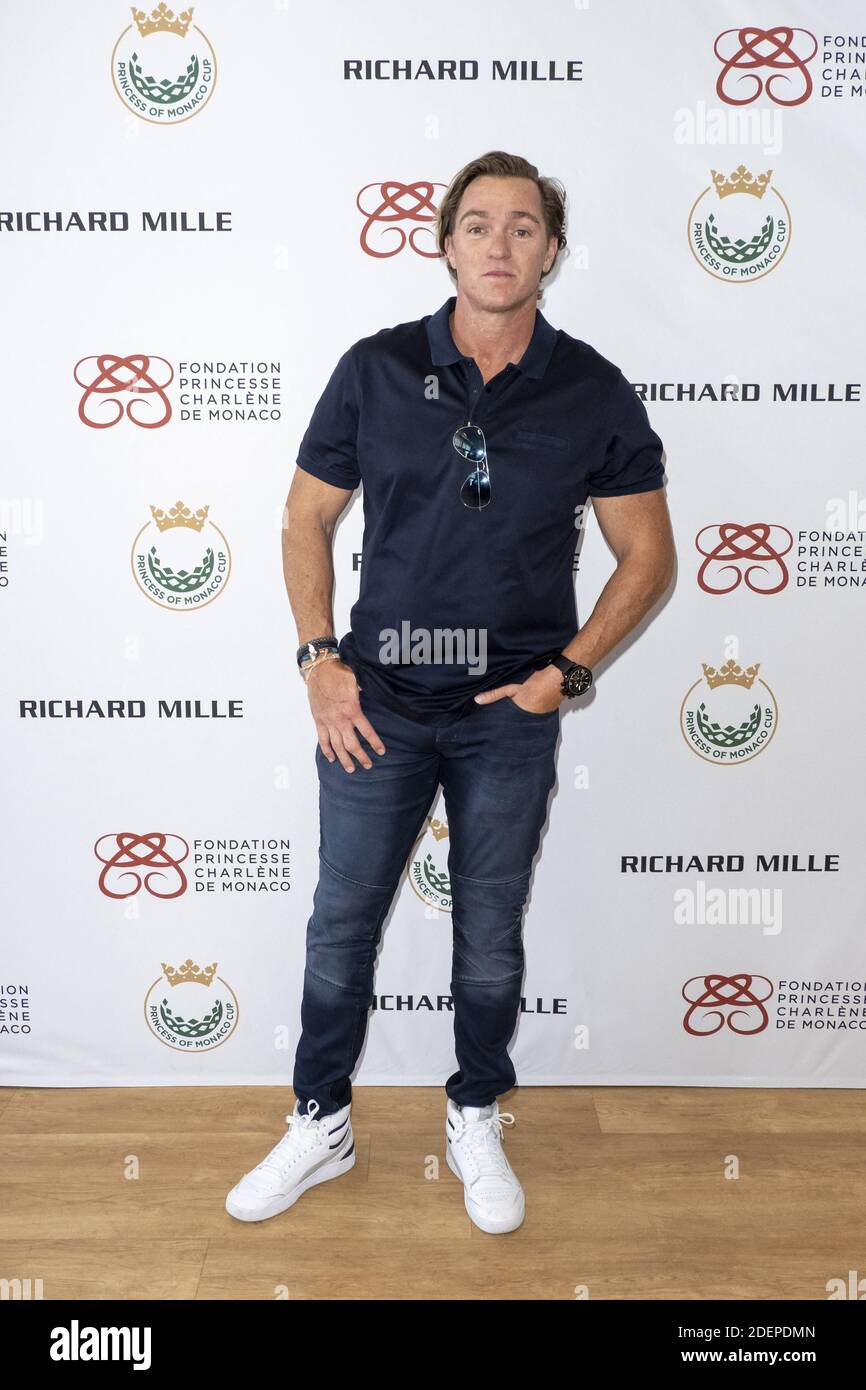 Percy Montgomery attends the draw of the teams for the "Princess Of ...