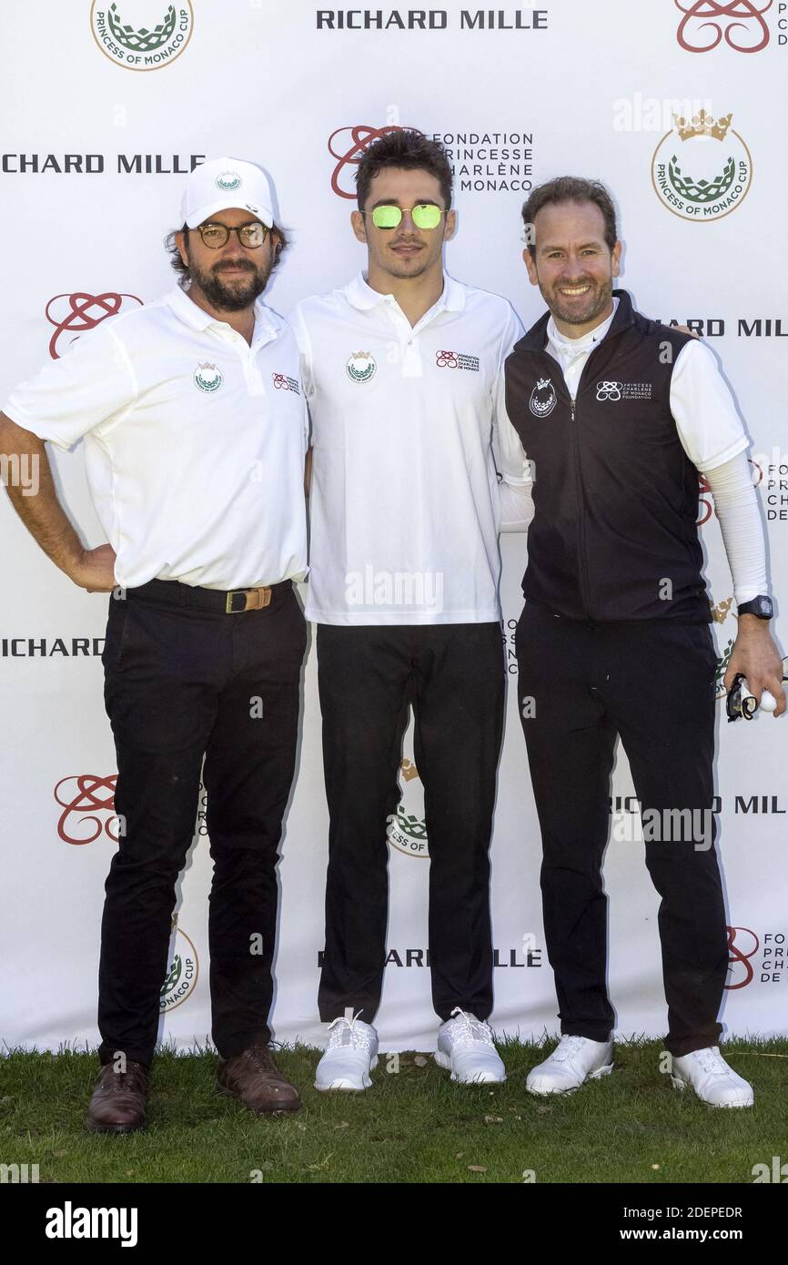 Arnaud Jacquet, Charles Leclerc and Adrien Verrier attend the Princess ...