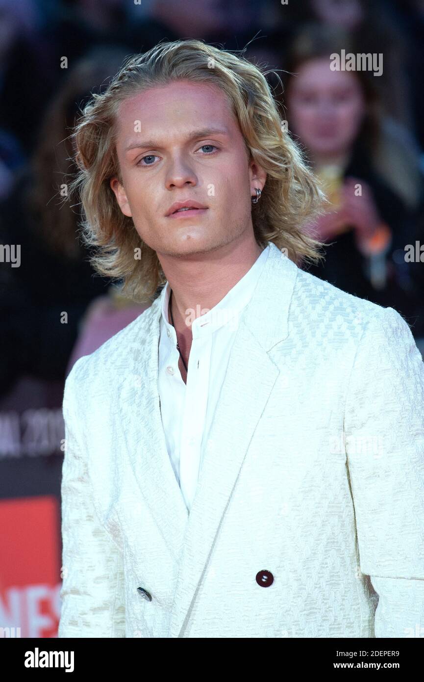 Tom Glynn-Carney attending The King Premiere during the 63rd BFI London ...