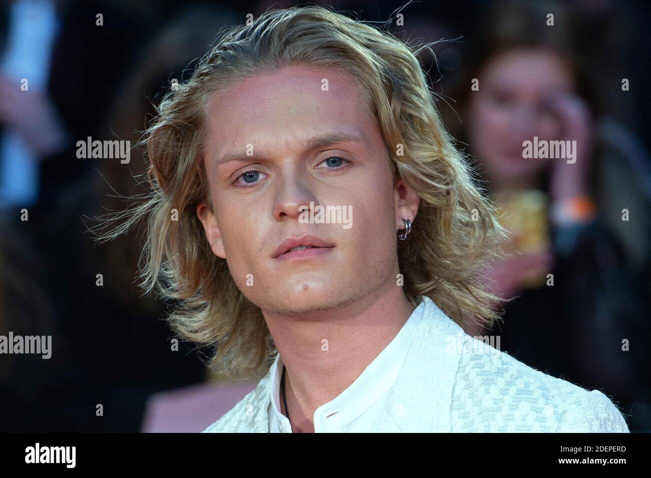 Tom Glynn-Carney attending The King Premiere during the 63rd BFI London ...