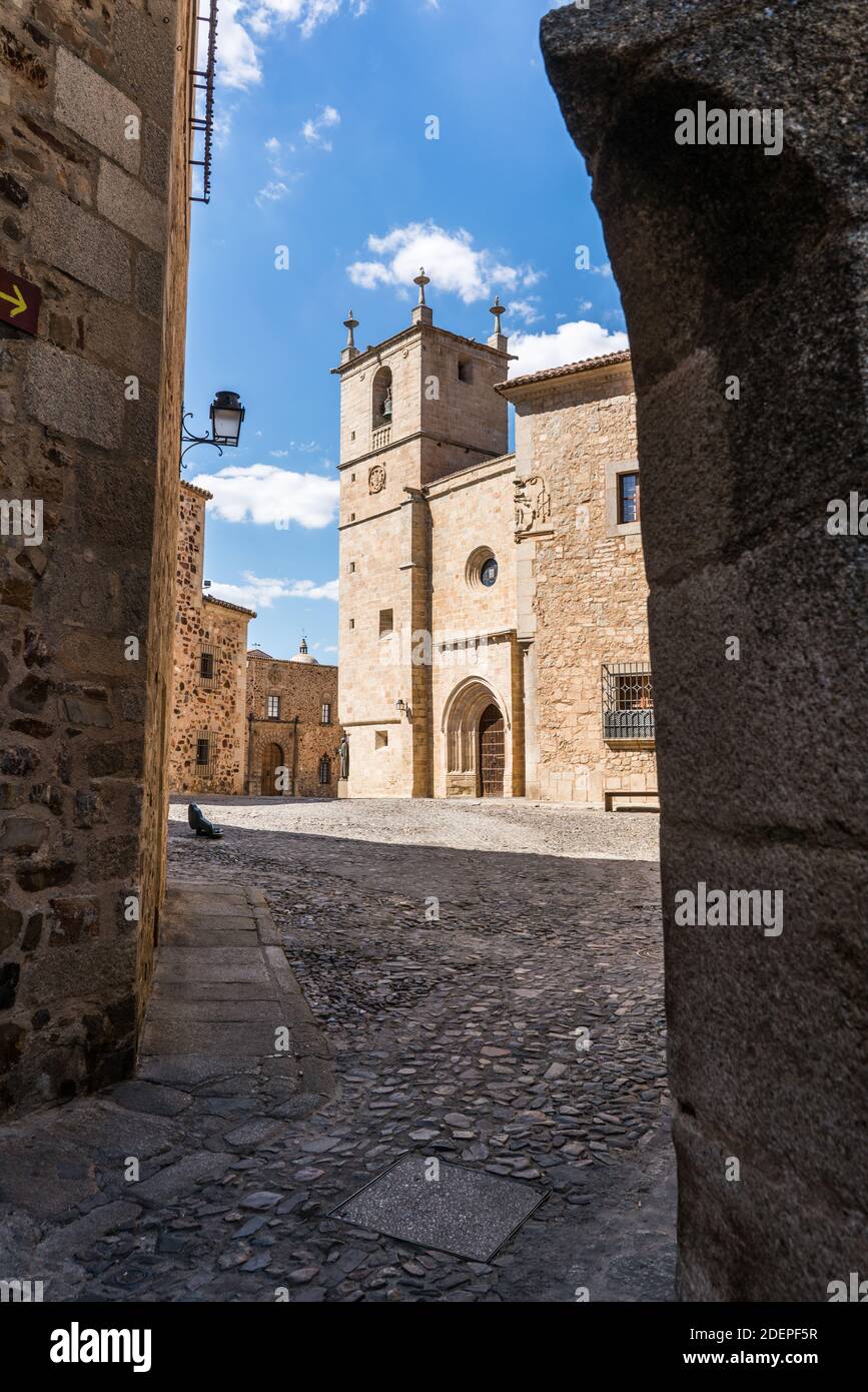 Caceres downtown hi-res stock photography and images - Alamy
