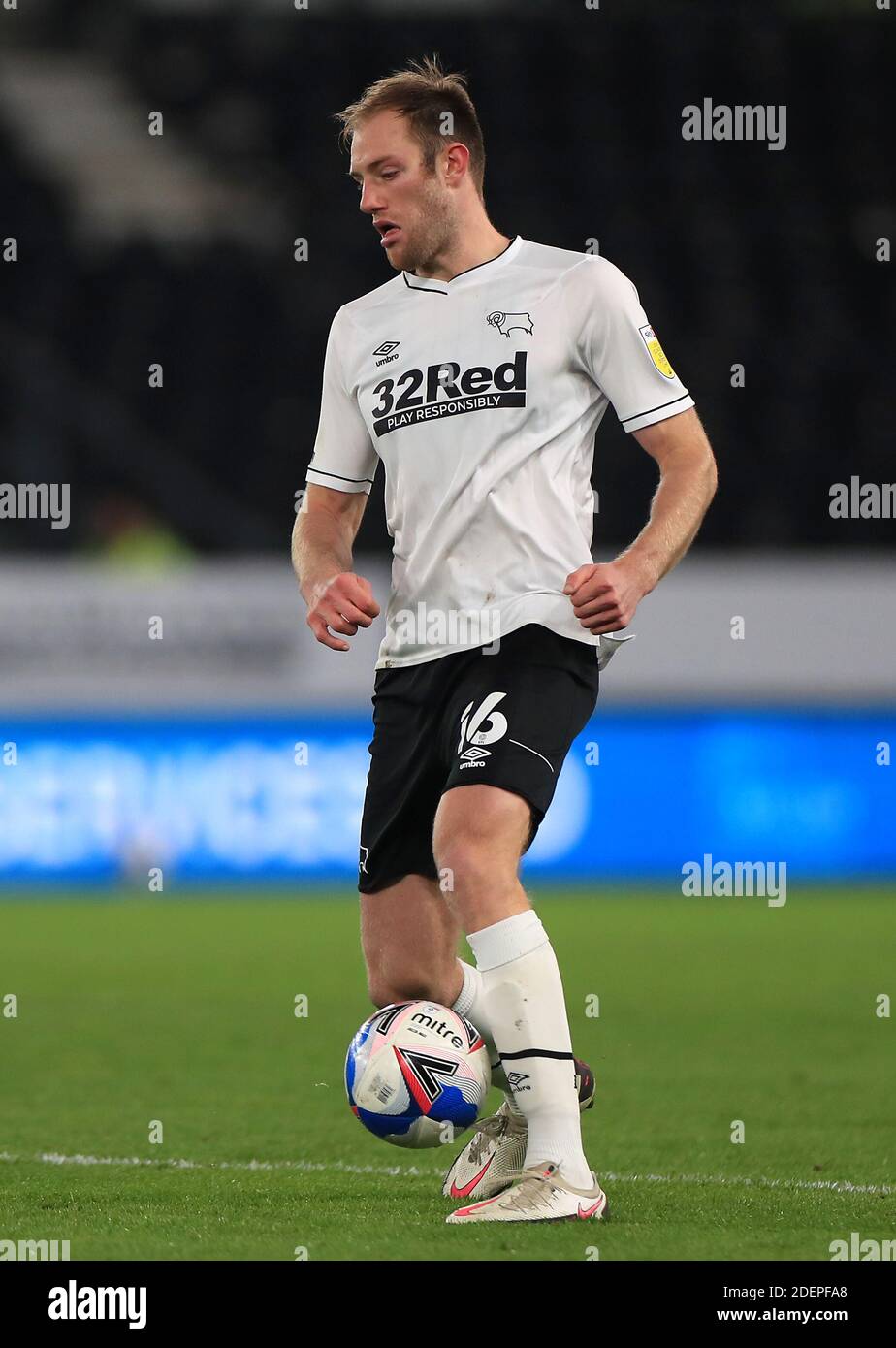 Derby County's Matt Clarke during the Sky Bet Championship match at the ...