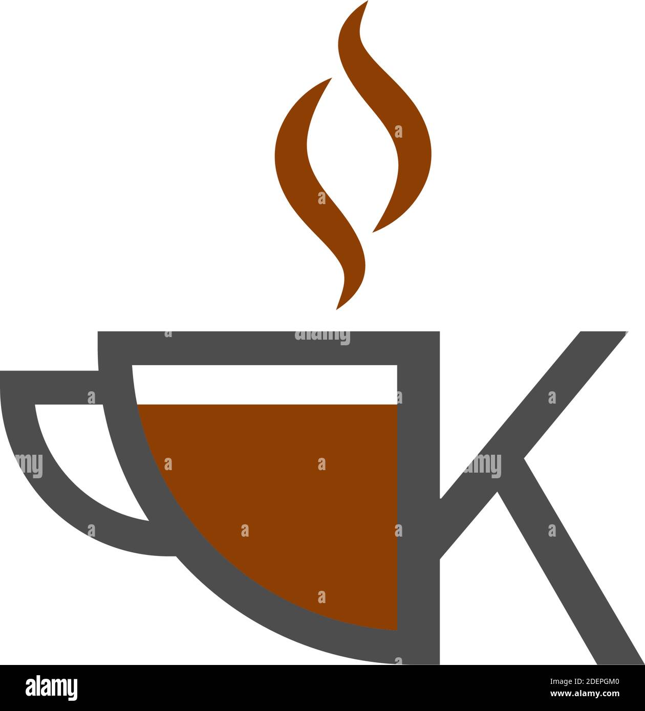 K coffee Stock Vector Images - Alamy