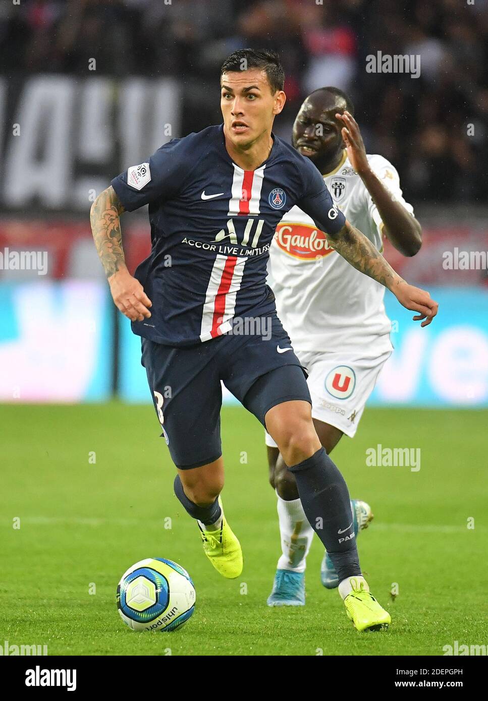 Paris Saint-Germain's Paredes during the French L1 football match ...