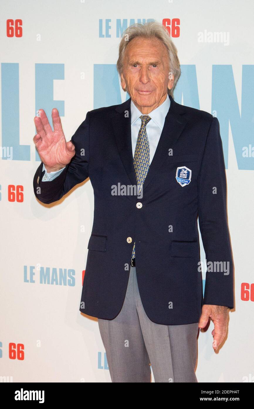 Dereck Bell attends 'Le Mans 66' Paris film premiere at Gaumont Champs ...