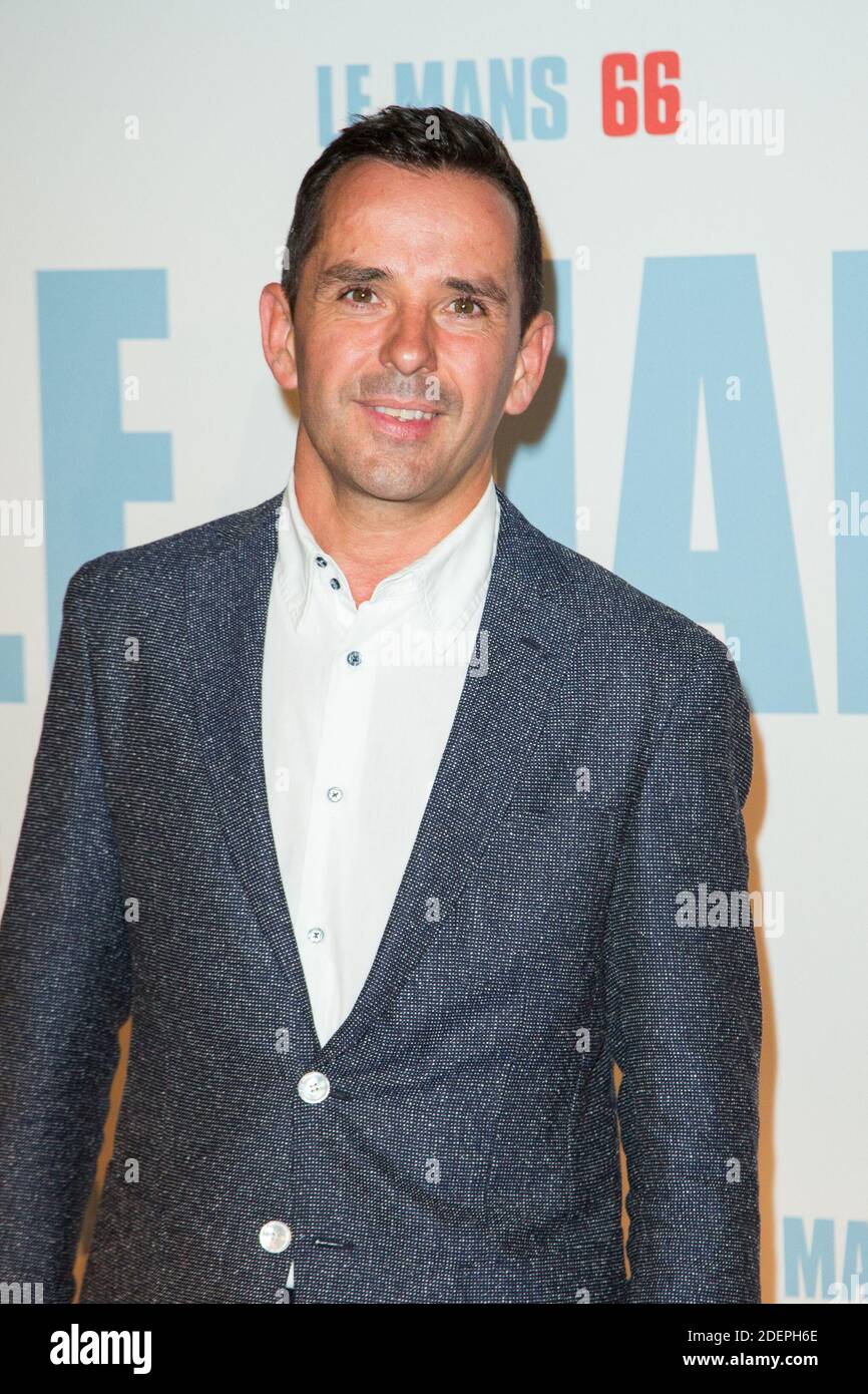 Benoit Treluyer attends 'Le Mans 66' Paris film premiere at Gaumont ...