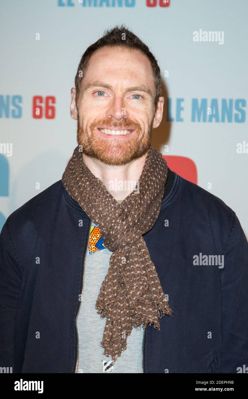 Captain Popcorn attends 'Le Mans 66' Paris film premiere at Gaumont ...