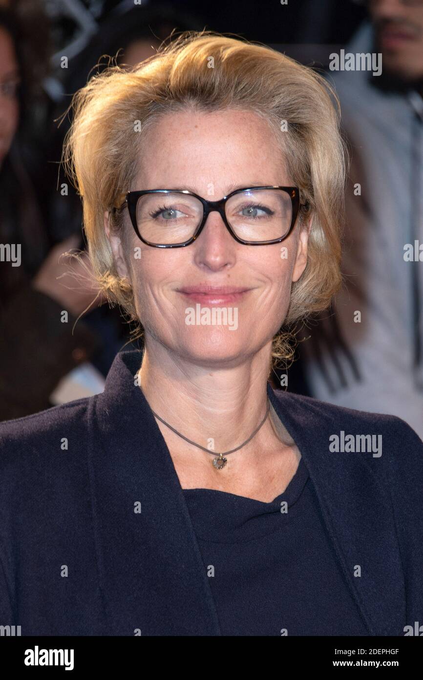 Gillian Anderson attending Marriage Story Premiere during the 63rd BFI ...