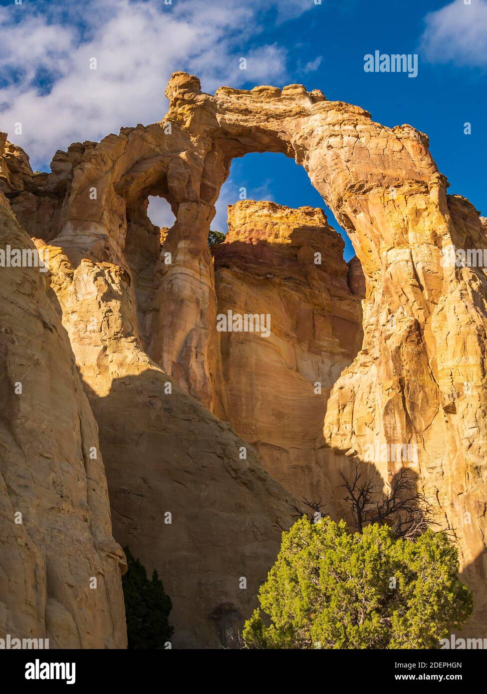 Grosvenor Arch near Kodachrome Basin State Park, south of Cannonville ...