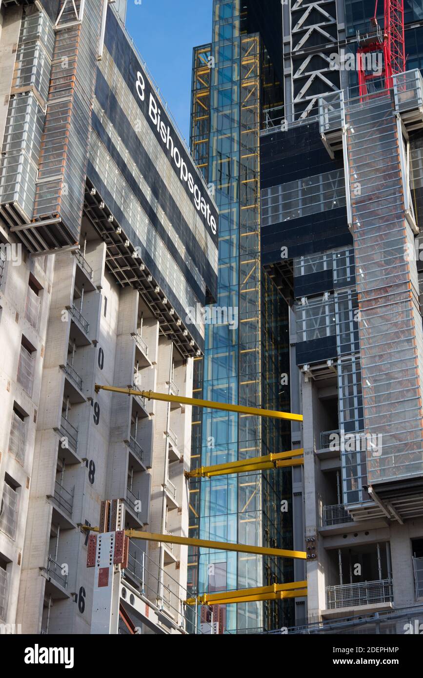 8 bishopsgate development hi-res stock photography and images - Alamy