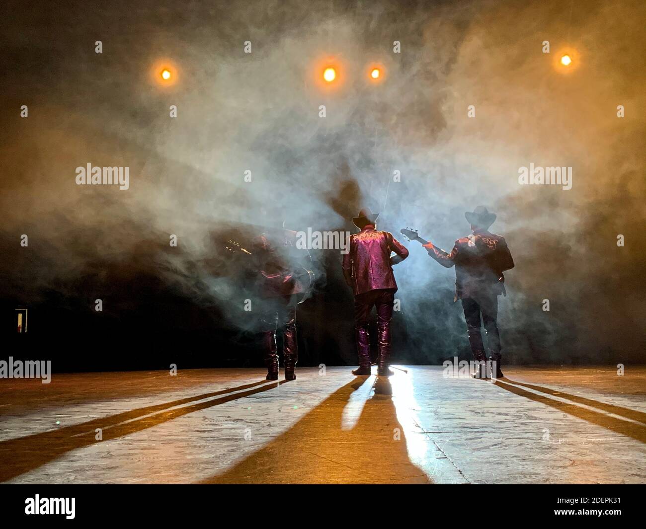 Musical production, recording of music video clip of a group from the ...