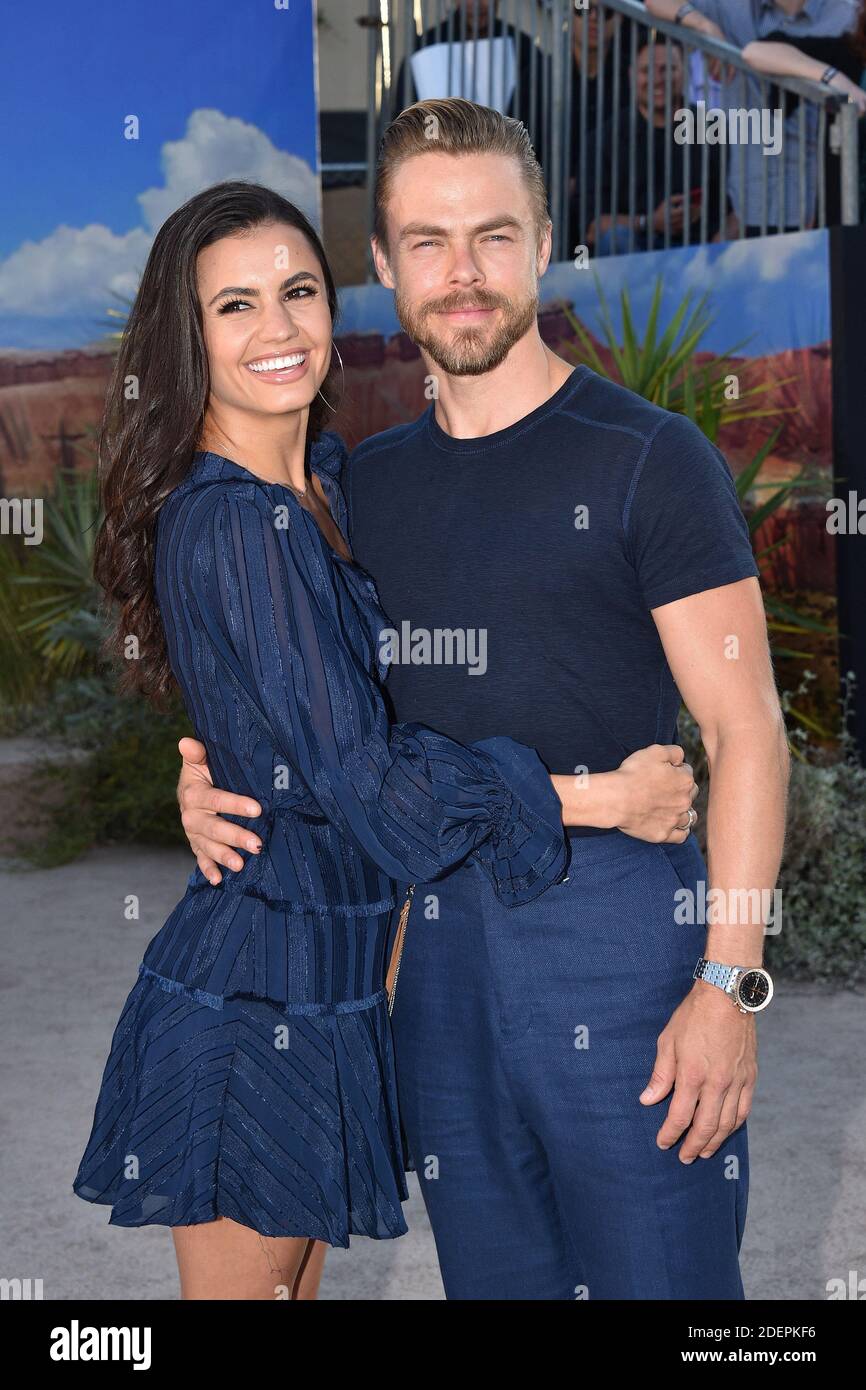 Hayley Erbert and Derek Hough attend the Premiere of Netflix's 'El ...