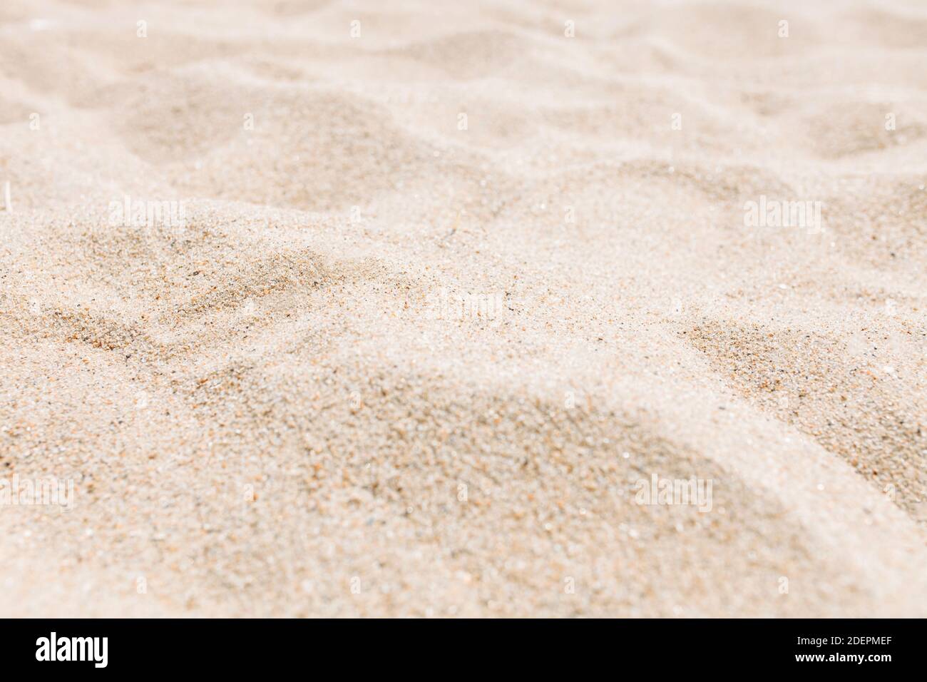 Sand close-up, sand texture, empty beach isolated Stock Photo - Alamy