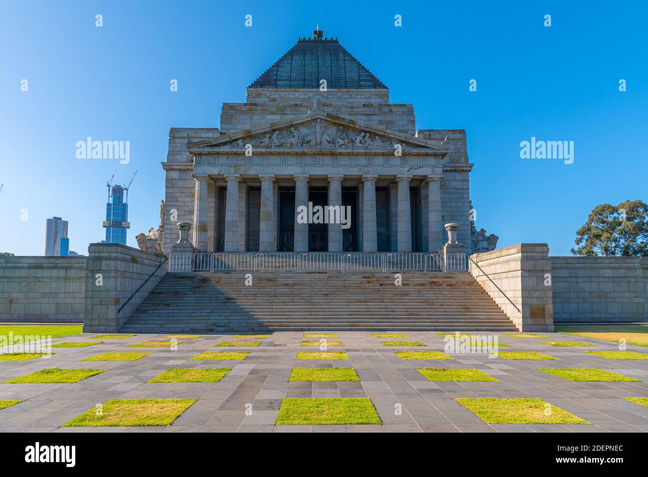 Shrine of Remembrance in Melbourne, Australia Stock Photo - Alamy
