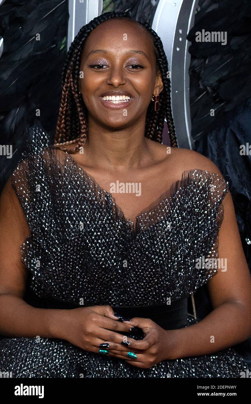 Zahara Marley Jolie-Pitt attending the Premiere of Maleficent: Mistress ...