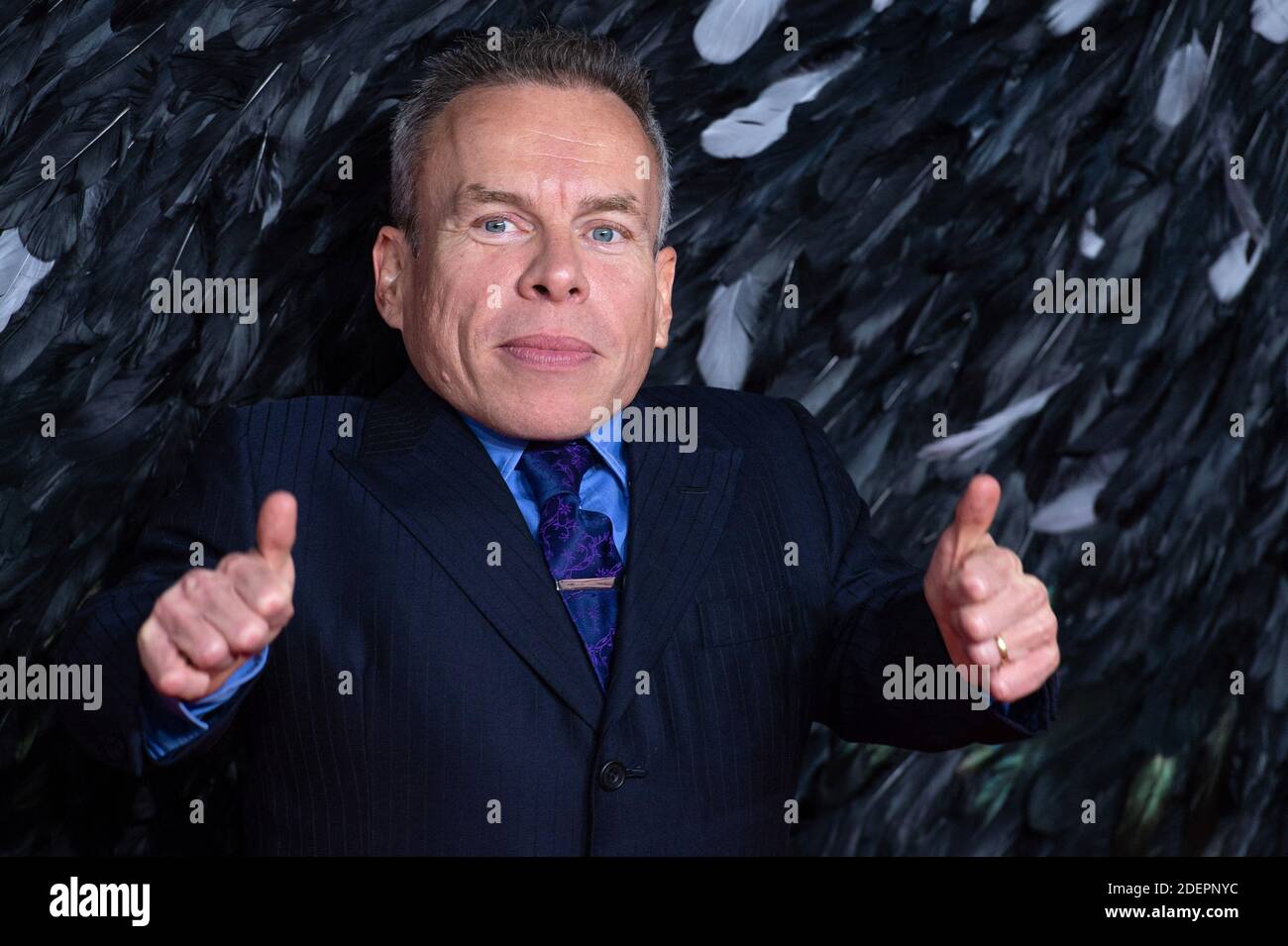 Warwick Davis attending the Premiere of Maleficent: Mistress of Evil at ...