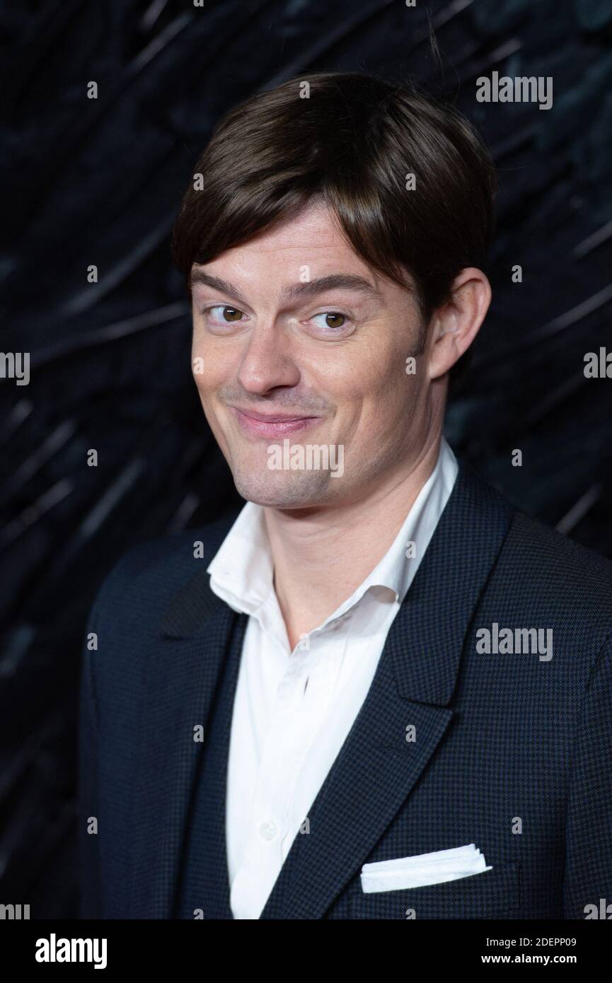 Sam Riley attending the Premiere of Maleficent: Mistress of Evil at ...