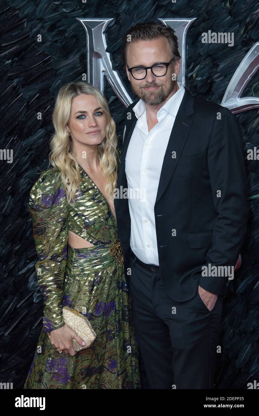 Amanda Hearst and Joachim Ronning attending the Premiere of Maleficent ...