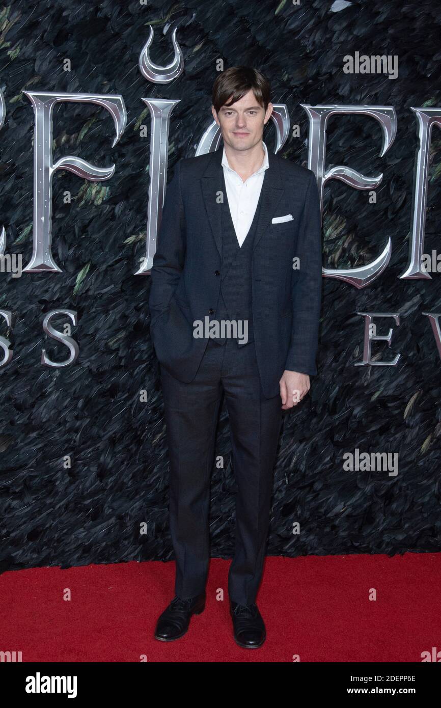 Sam Riley attending the Premiere of Maleficent: Mistress of Evil at ...