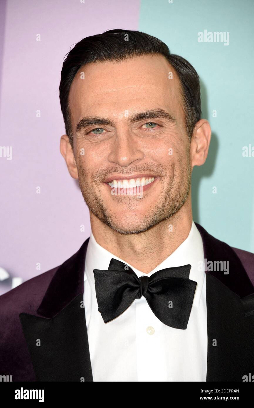 Cheyenne Jackson attends the 2019 amfAR Gala Los Angeles at Milk ...