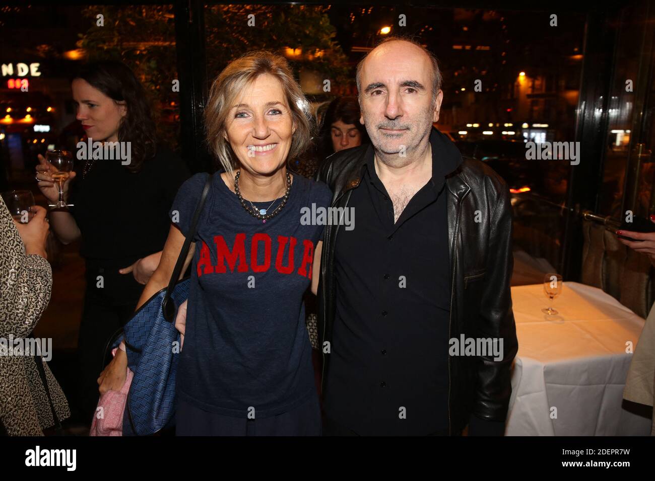 Sylvie Bourgeois and Philippe Harel attending the 2nd Prix Double Dome ...