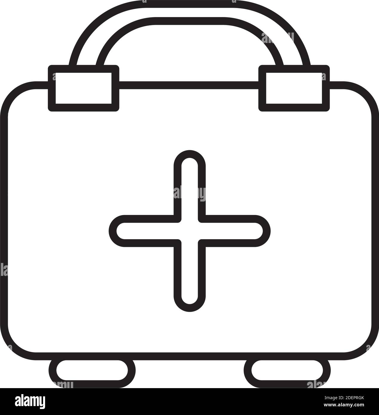 medical kit tool line style icon Stock Vector Image & Art - Alamy